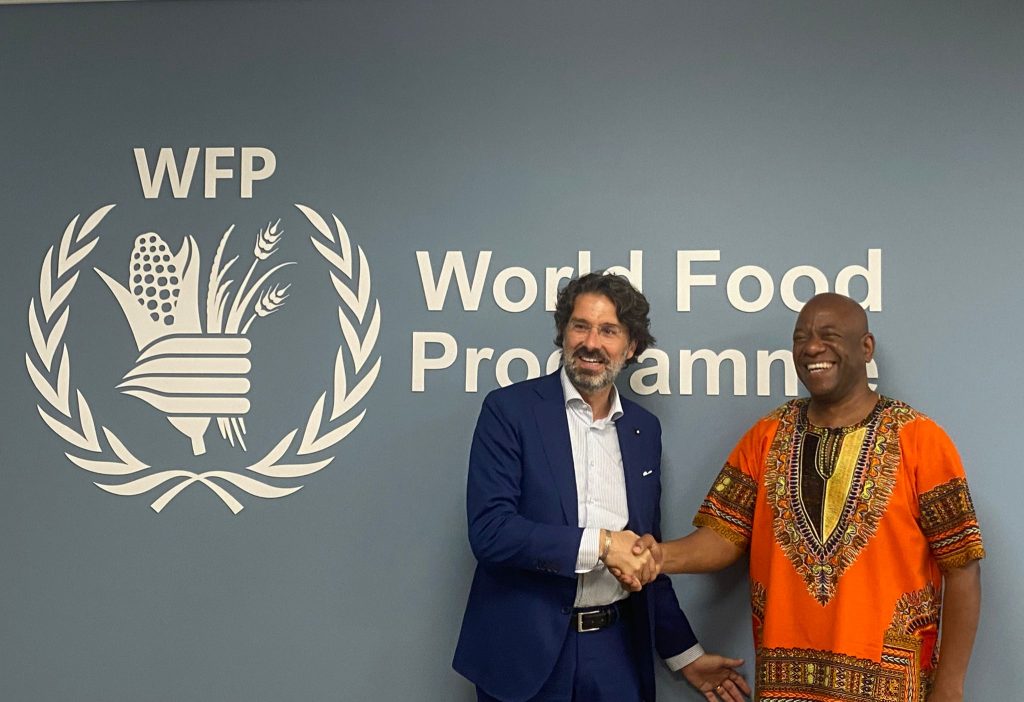 Meeting between Ambassador Berutto and Country Director of the UN World ...