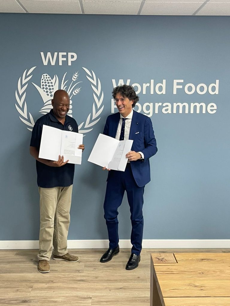 Agreement signed between Embassy and UN World Food Programme - Embassy ...